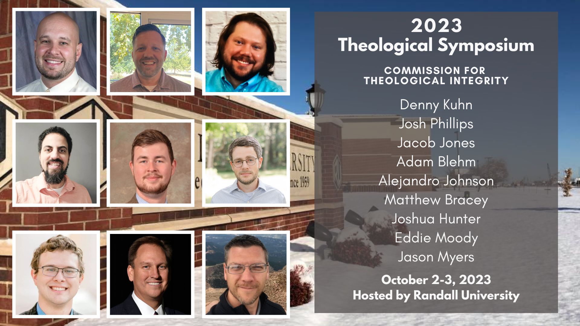 2023 Theological Symposium | Joshua Hunter, Maimonides and Arminianism ...