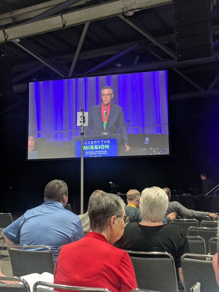 Dr. Hester on Stage at Kansas City